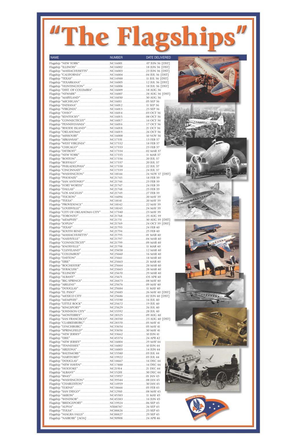 The American Airlines Flagships — FLAGSHIP DETROIT FOUNDATION